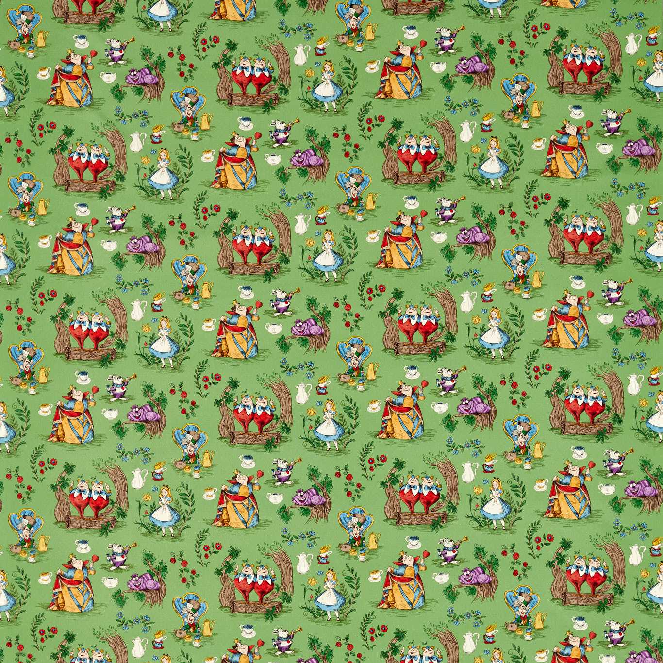 Alice in Wonderland Gumball Green Design - Prestige Interiors